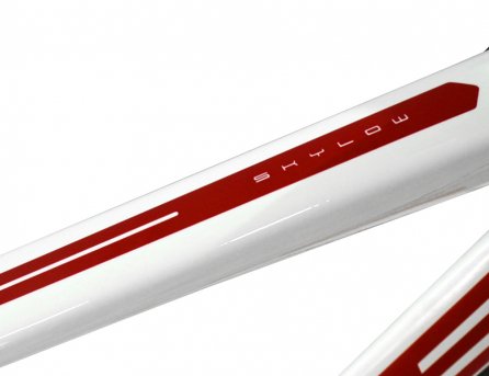 Bicicleta Kode Skylow Branca/Vermelho TAM 54 | MadeiraMadeira