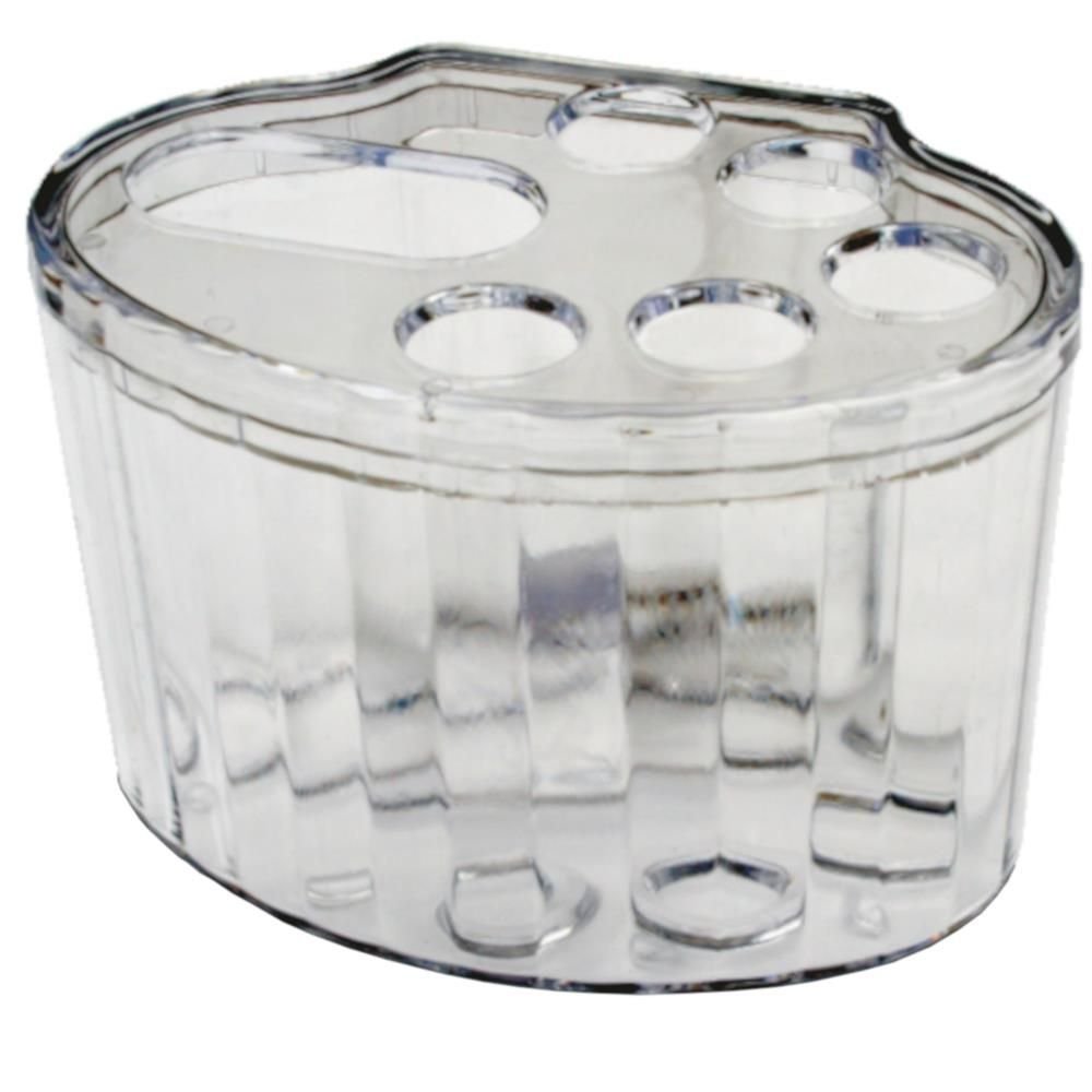 Porta Pasta e Escova de Dentes Cristal - 154c - Daivak Porta Pasta ...