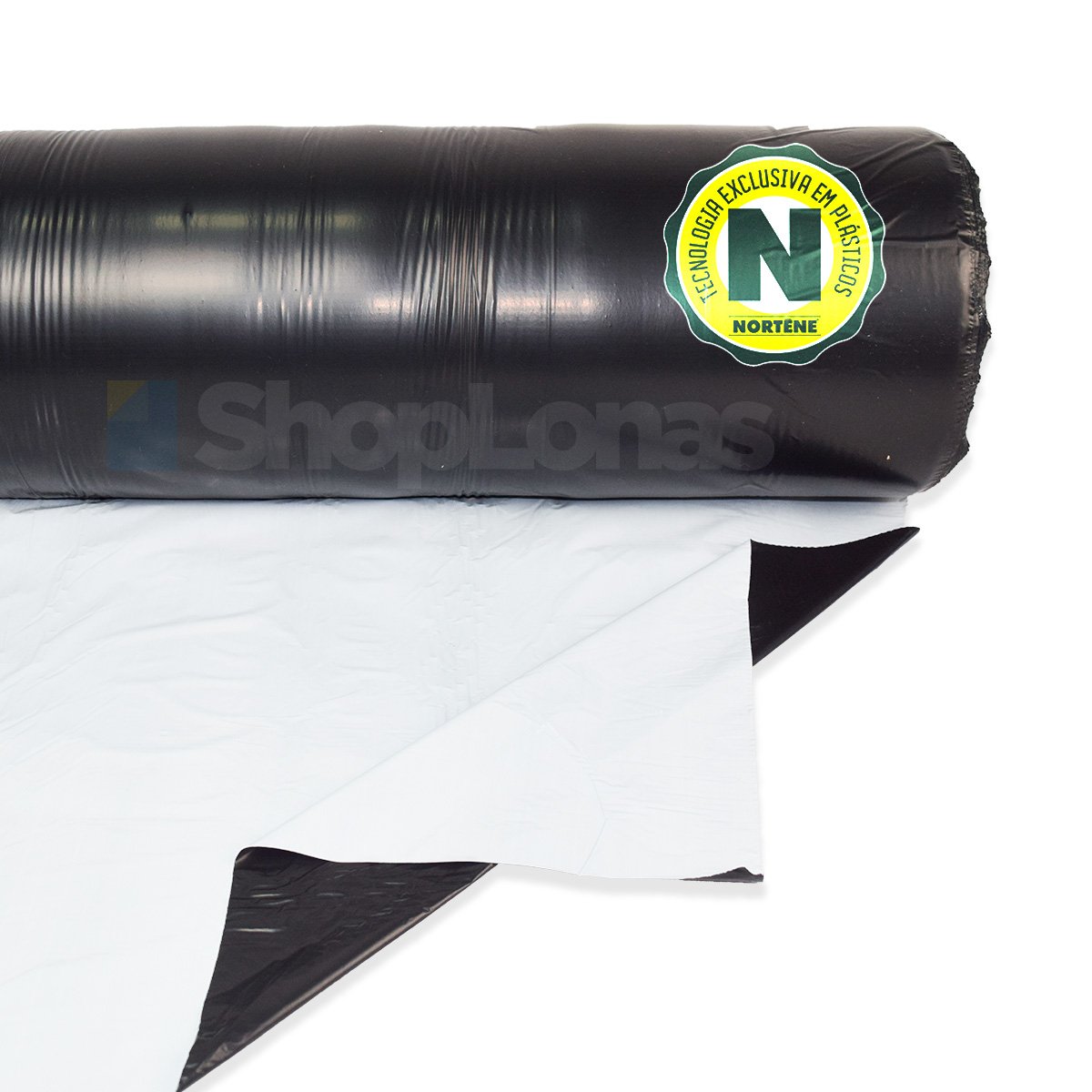 Mulching Hals Para Cobertura de Solo Preto/Branco 1,20m x 1000m Nortene/Santeno | MadeiraMadeira