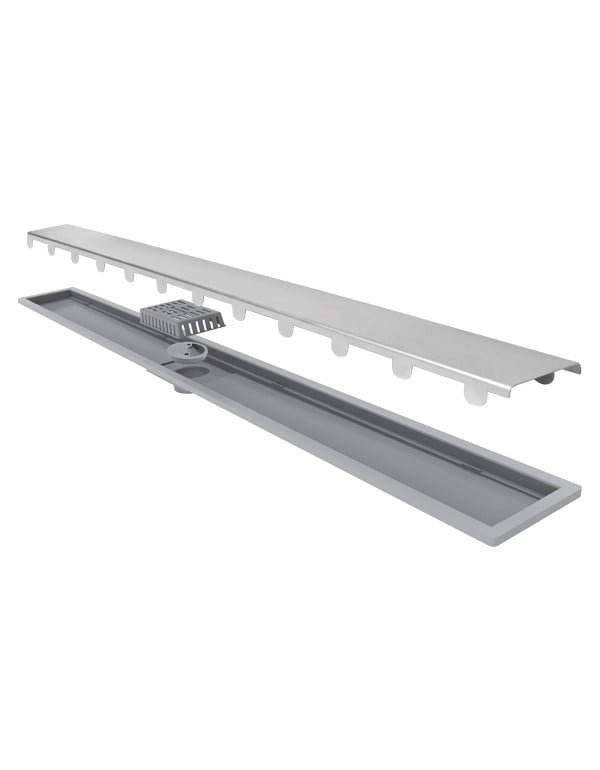 Ralo Linear Royal Seco Tp Inox 90cm - Rlsp190 - Linear | MadeiraMadeira