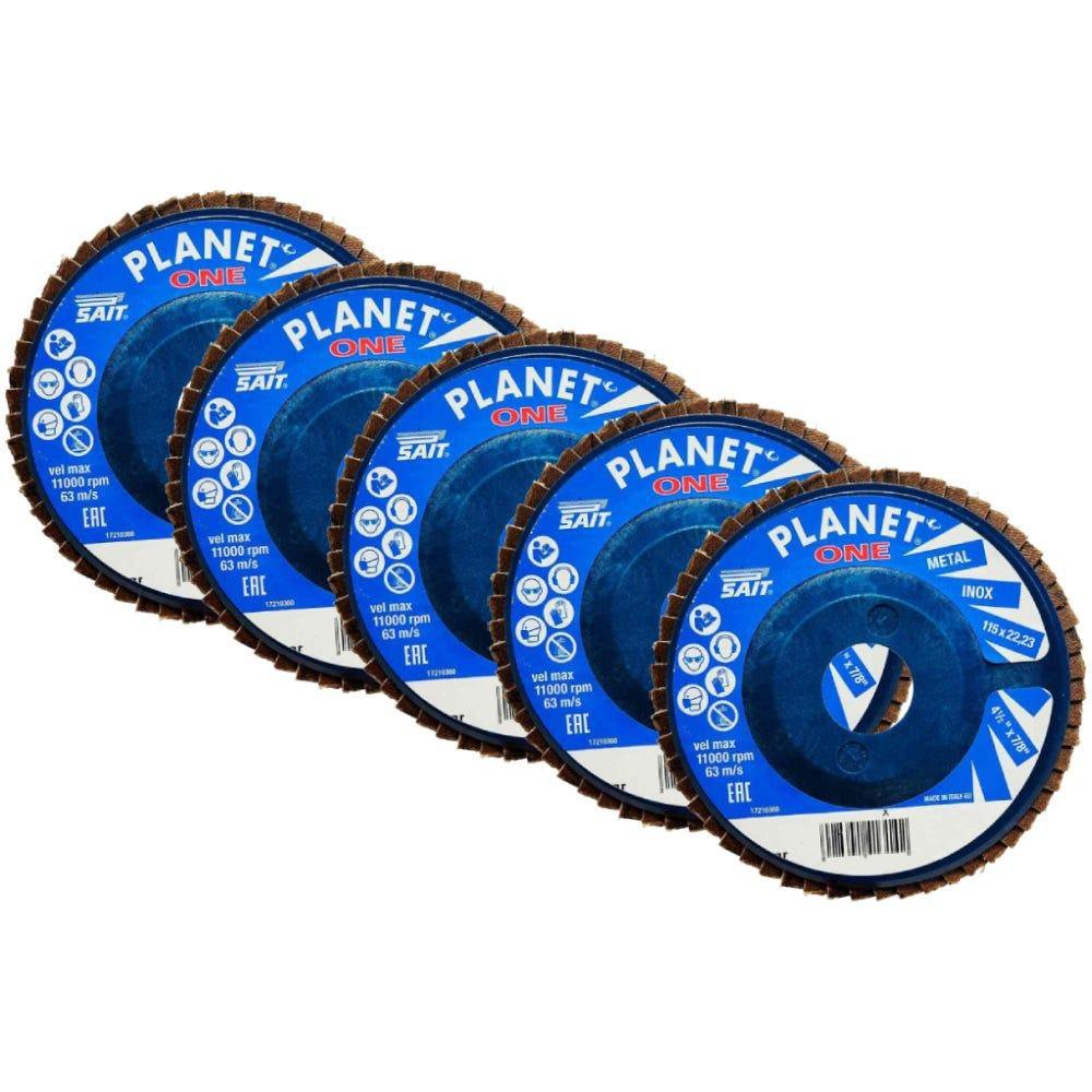 Disco de Lixa Flap 4.1/2 Pol GR60 Unidades SAIT | MadeiraMadeira