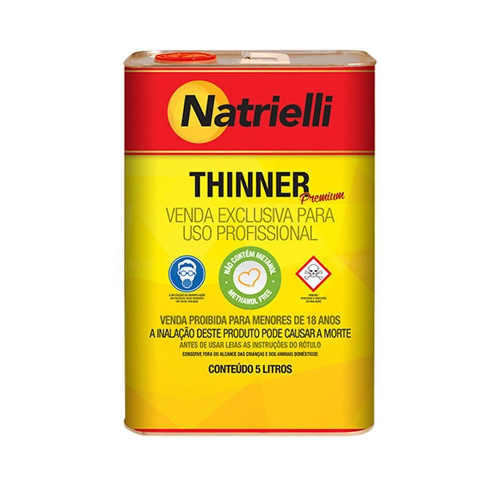 Thinner Premium Natrielli - 5 Litros | MadeiraMadeira