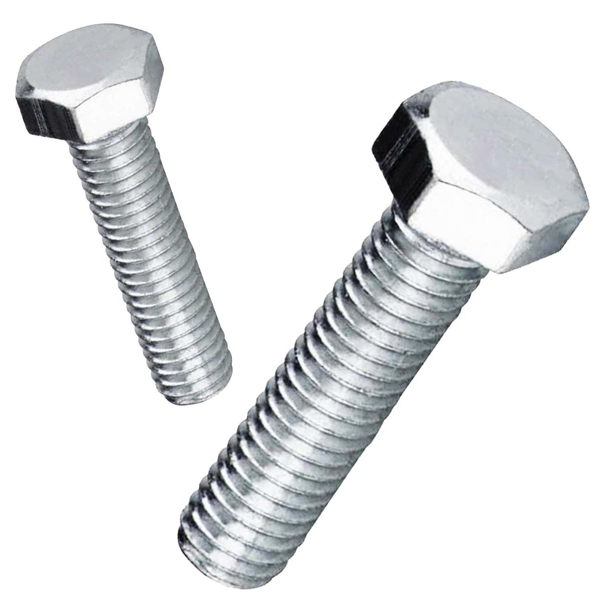 Parafuso Sextavado M6 X 25 Din 933 Ri Inox Polido - 50pçs | MadeiraMadeira