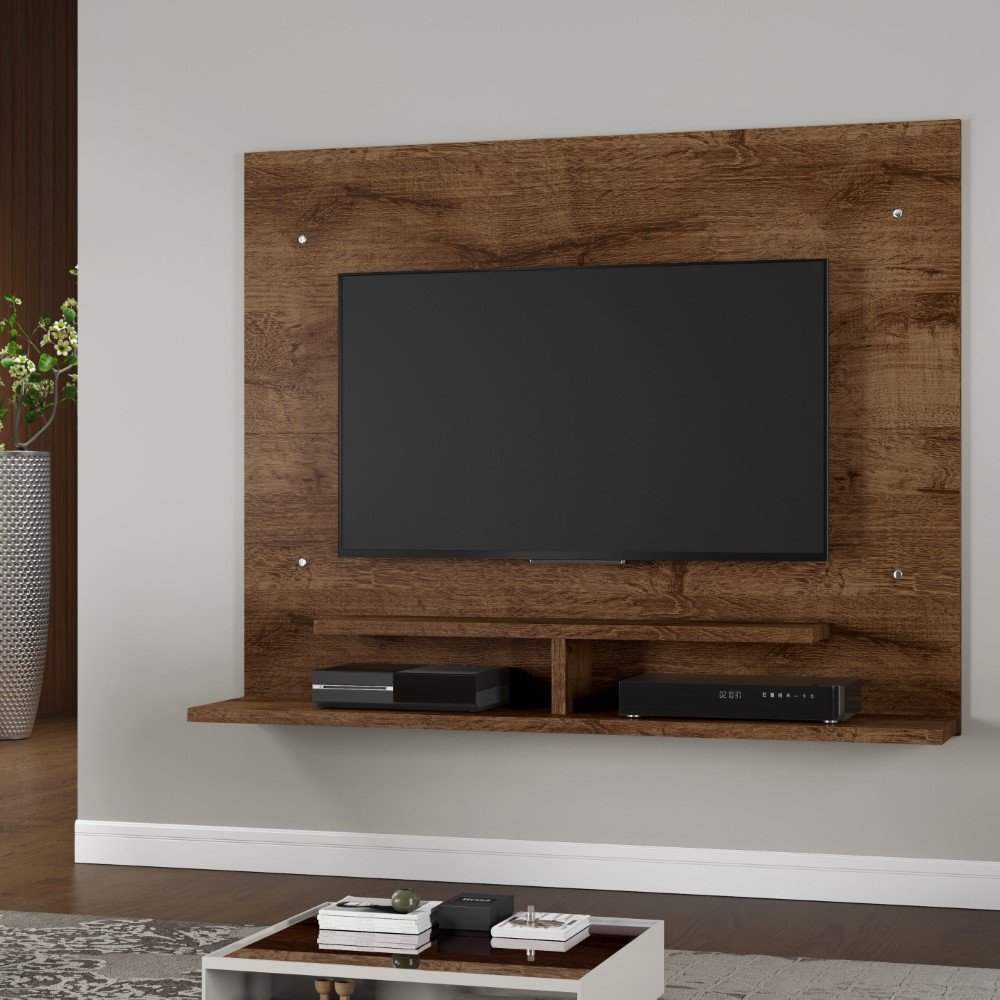 Painel Sion Com Prateleira 02 Nichos Para TVs De Até 56 Polegadas JCM ...