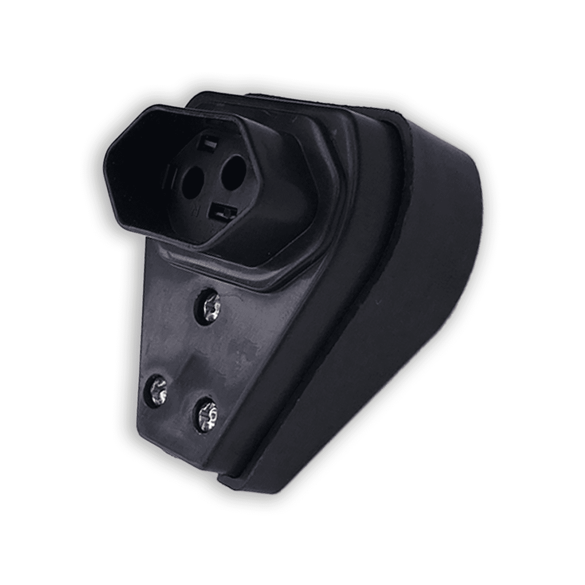 Kit 4 Plug Femea Gigante Bipolar 2p +t 20a 250v Ilumi Cor:preto ...