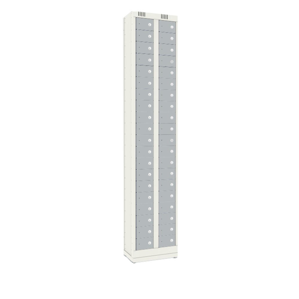 Armário de Aço 40 Portas para Pequenos Volumes - Nk 1707 Nilko Armários ...