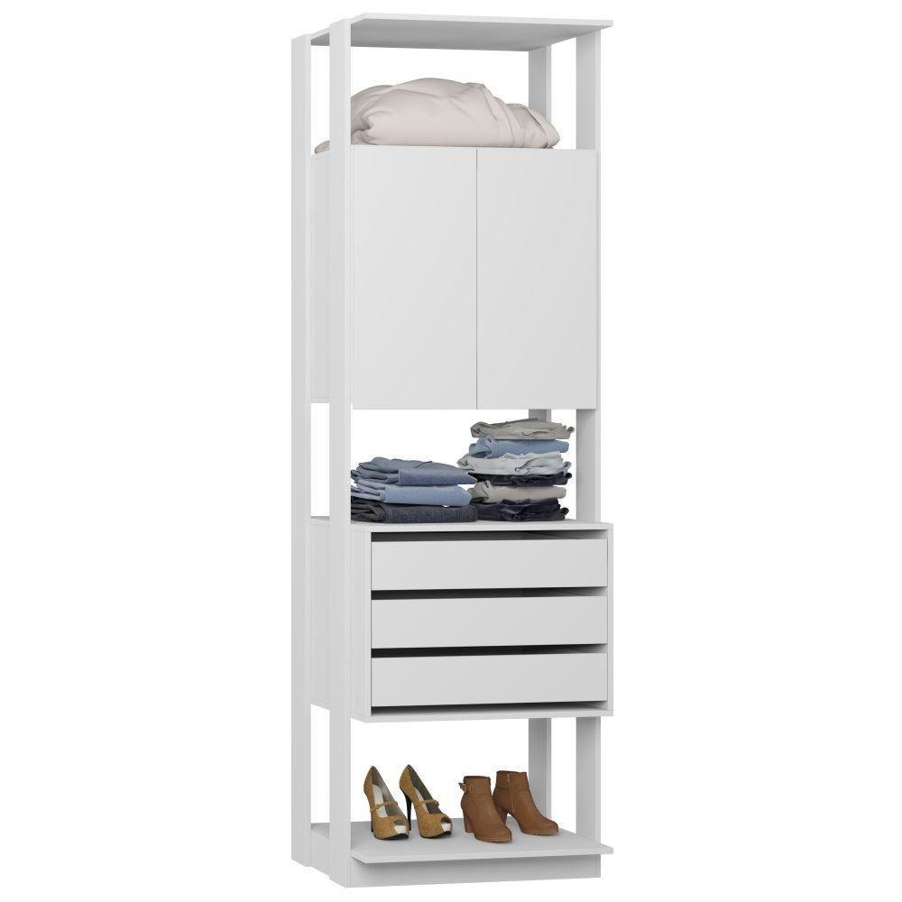 Guarda Roupa Closet Clothes 2 Portas 1006 - Be Mobiliário | MadeiraMadeira