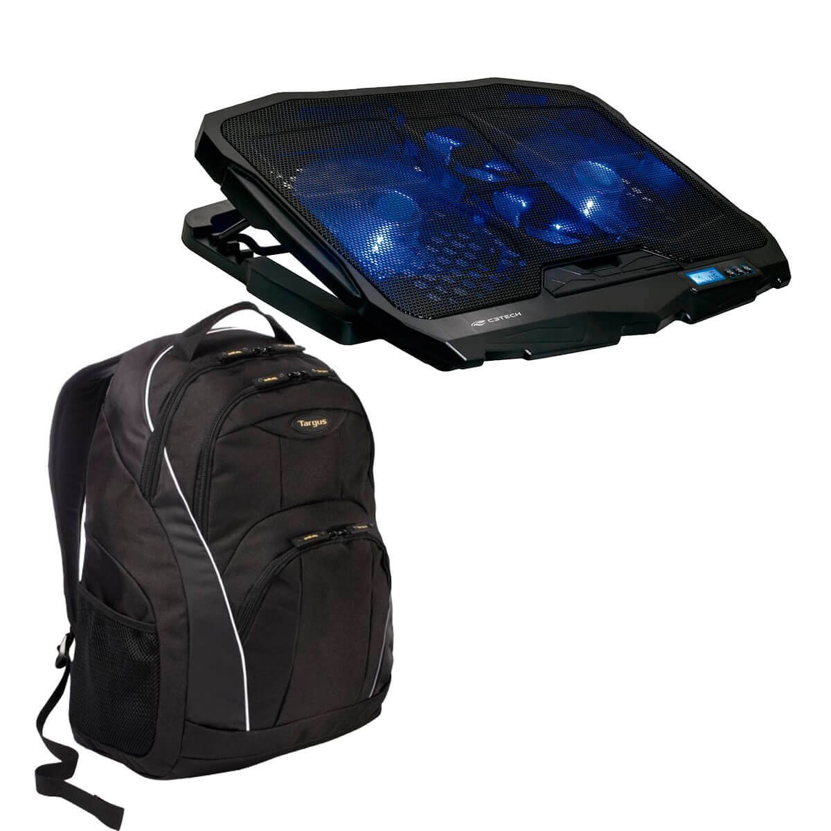 Mochila Targus + Base Notebook NBC-100BK | MadeiraMadeira