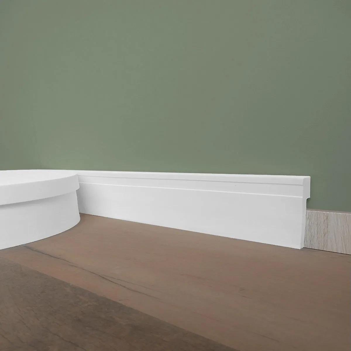 Meu Rodapé- Rodapé de Sobrepor Rp16 de Eva - 15cm X 2cm X 5m ...
