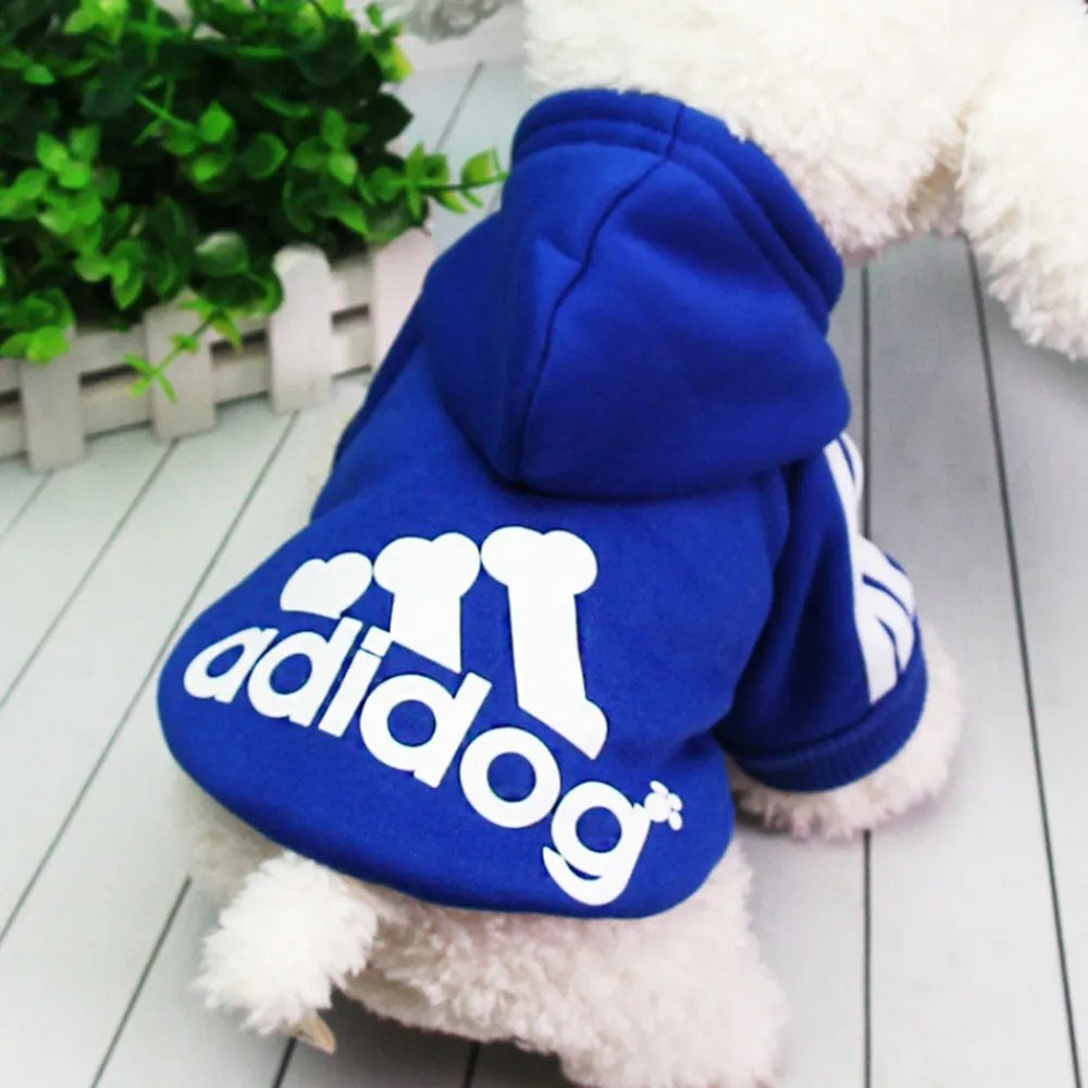Macacão Adidog para Cães Pequeno e Médio Porte Kli Azul 5xl ...
