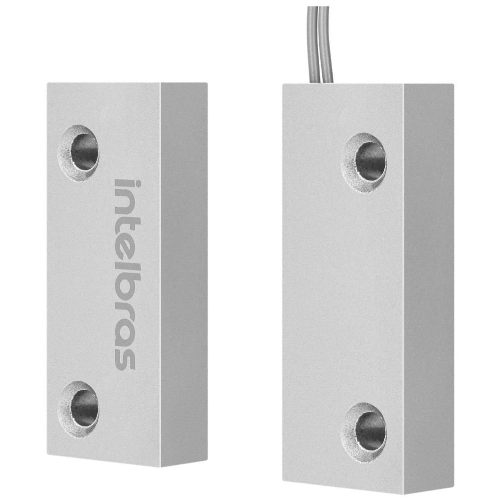 Kit 4 Sensores Magnético de Abertura Com Fio XAS Porta de Aço Mini ...