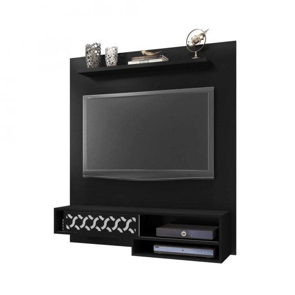 Painel para TV até 50 polegadas Prada Espresso Móveis | MadeiraMadeira