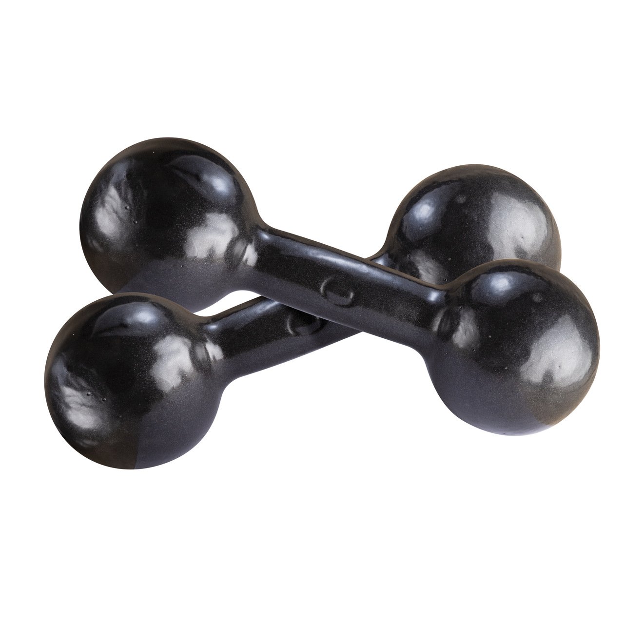 Halter Emborrachado 10KG PAR Equipa Academia Halter Bolinha ...