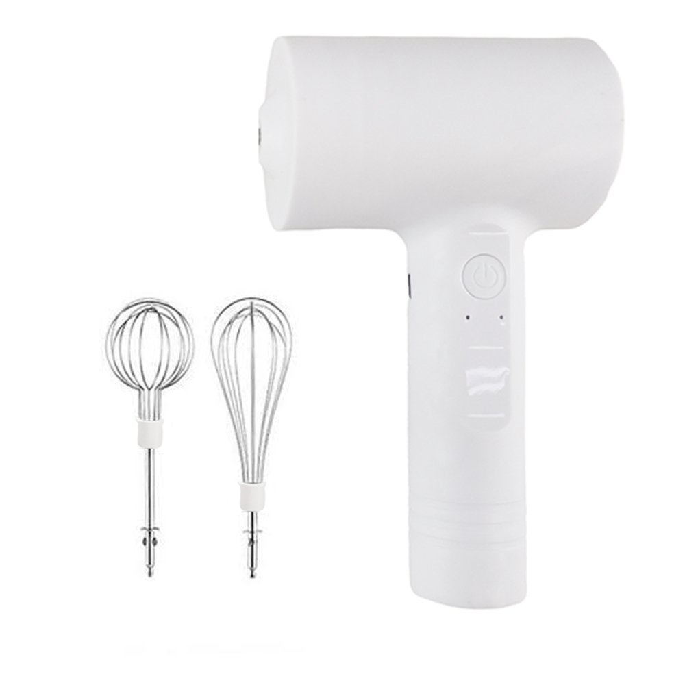 Mixer de Mao Fuet Misturador Alta Velocidade USB Portatil Sem Fio Bolo ...