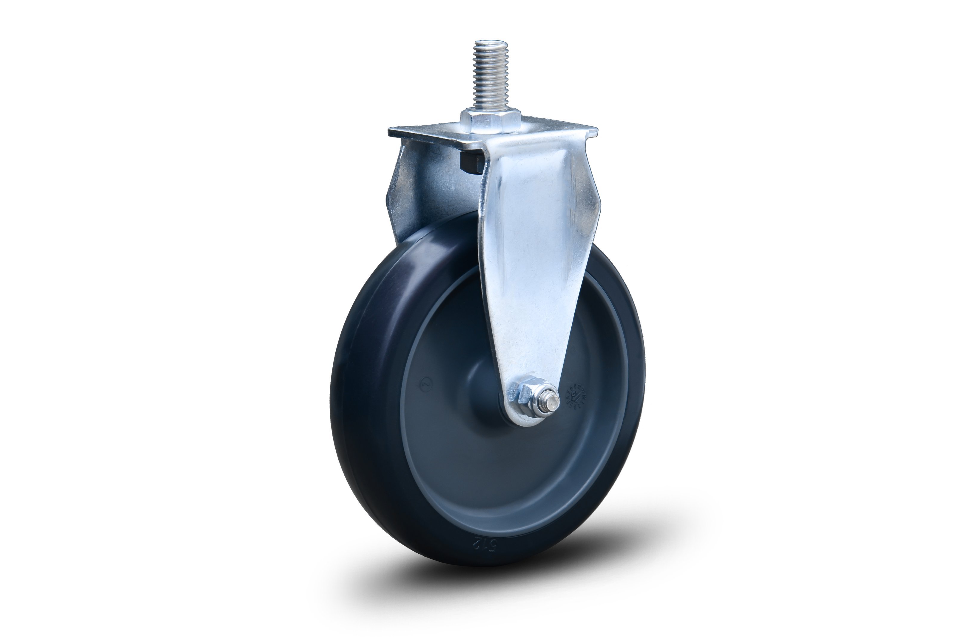 Rodizio Roda Fixo 4 Polegadas Espiga Furo Passante - FLE.412.BP.FP ...