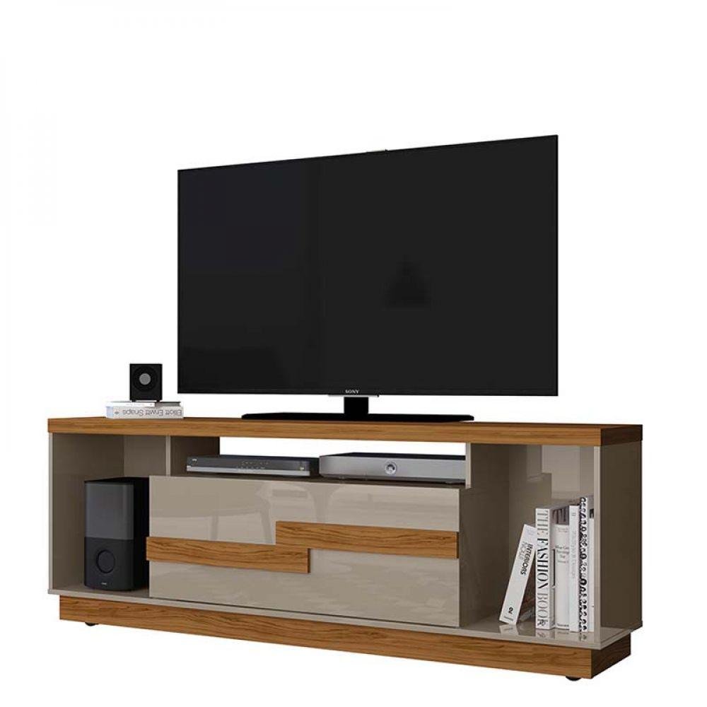 Bancada Tv 60 Polegadas Bia Fendi Naturale | MadeiraMadeira