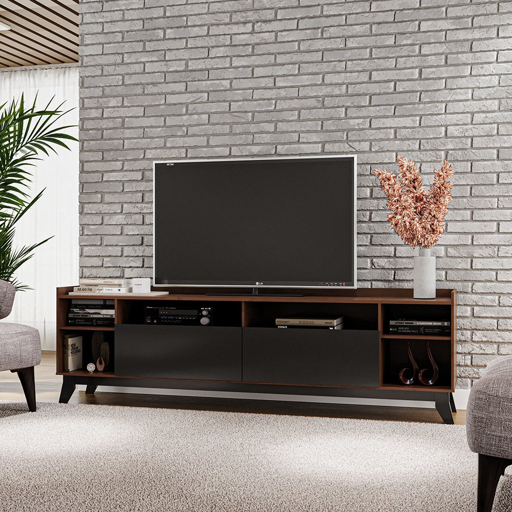 Rack Murano com 2 Portas Basculantes Mobisul | MadeiraMadeira