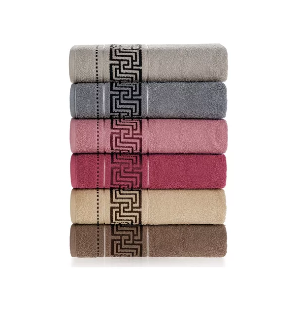 6 Toalhas Karsten Banho Algodão Toque Macio Boa Absorção | MadeiraMadeira