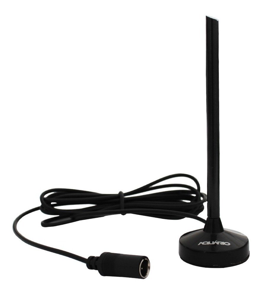 Antena Digital Interna Aquário Hdtv 5 Em 1 Uhf 4k Dtv-100p | MadeiraMadeira