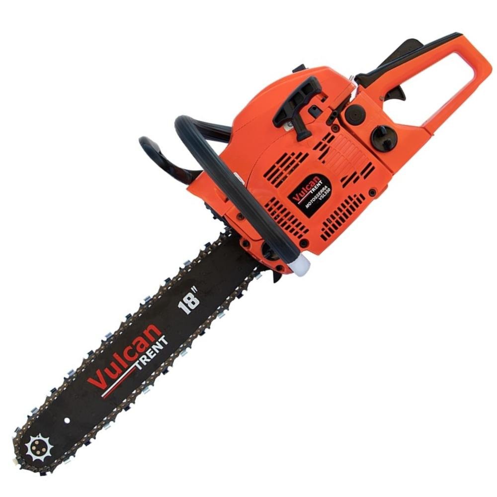 Motosserra Profissional Vulcan Vsl550 55cc 3hp Sabre 18” Ponta Rolante + Óleo Toyama 2t ...