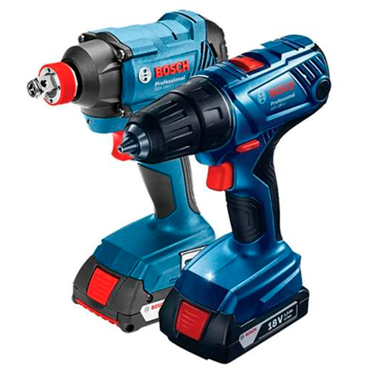 COMBO FURADEIRA/CHAVE IMPACTO 18V BOSCH GSB180-LI GDX180-LI ...