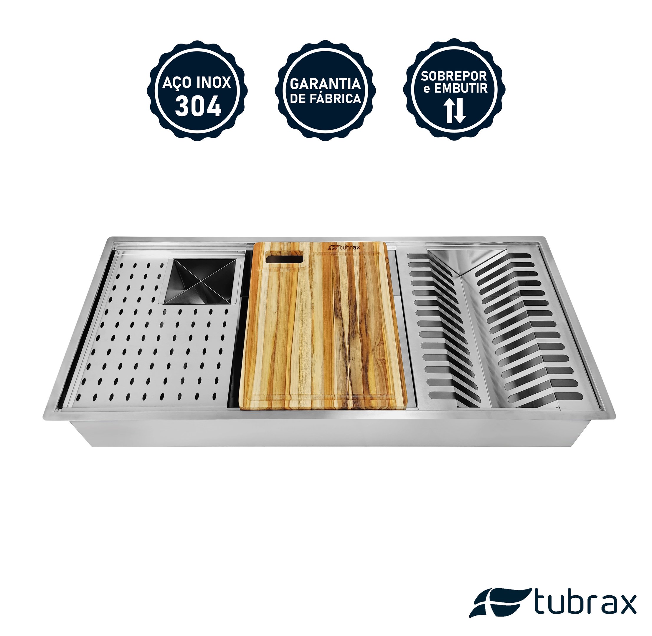 Cuba Pia De Cozinha Gourmet Com Módulos Porta Pratos Copos Talheres ...