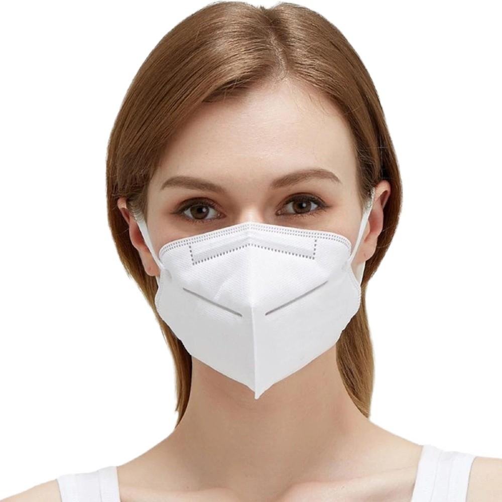 Máscara Facial KN95 Proteção Respiratória FFP2 C/ 5 Camadas K N95 ...
