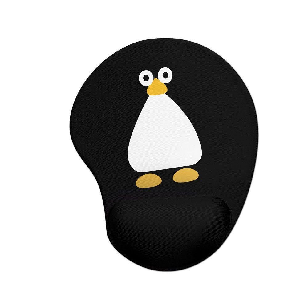 Mouse Pad Ergonômico Linux Cute Tux | MadeiraMadeira