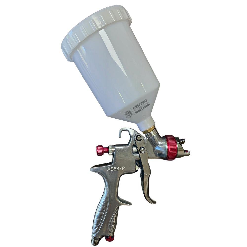 Pistola de Pintura Profissional Para Cabines de Pintura Automotiva AS887P Puma Sistema HVLP ...