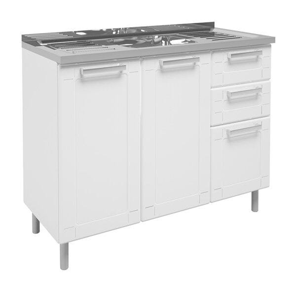 Cozinha Compacta Tati 4 Peças Bertolini | MadeiraMadeira