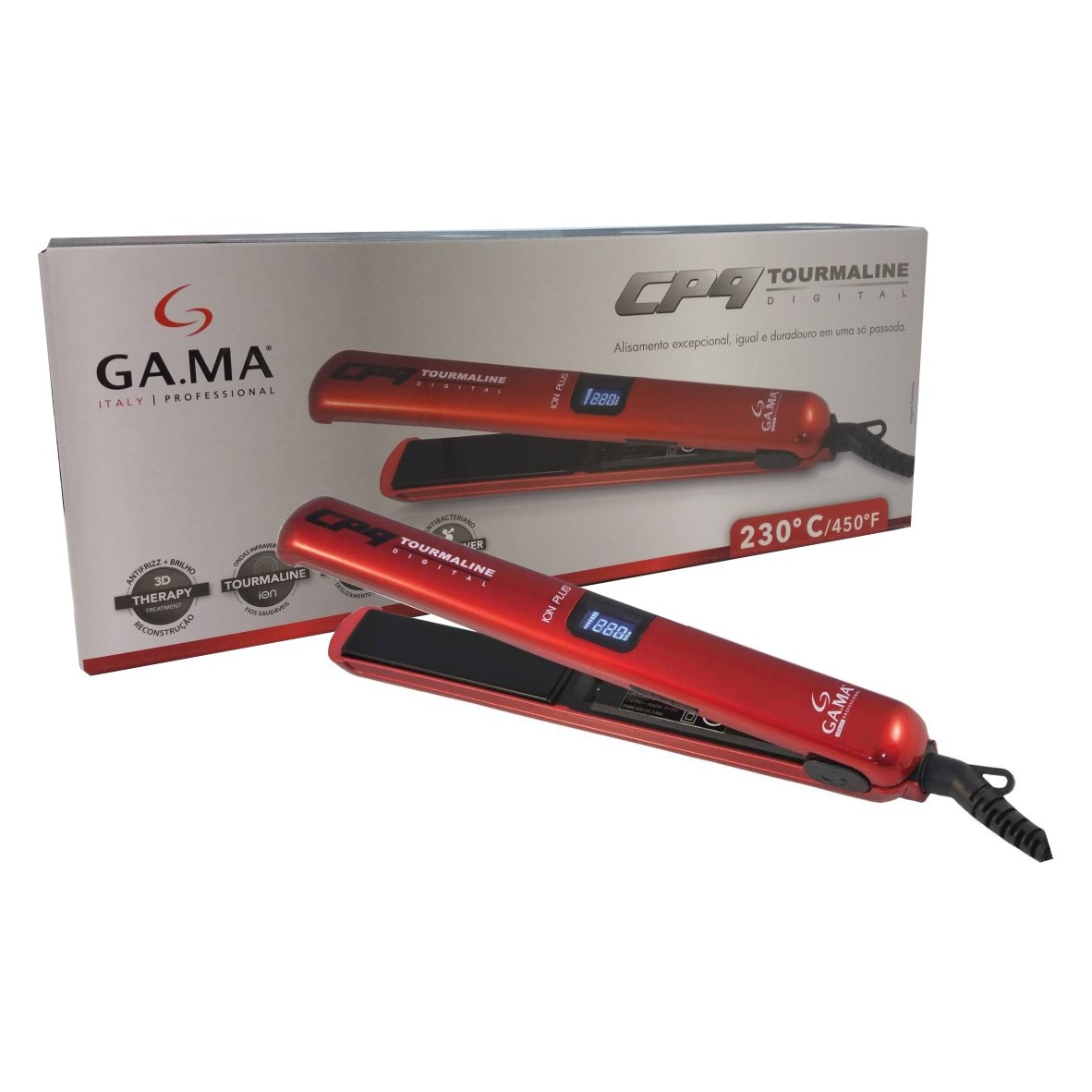 KIT GAMA BIV - SECADOR MARULA 3D THERAPY ULTRA ION 2400W + PRANCHA CP9 ...