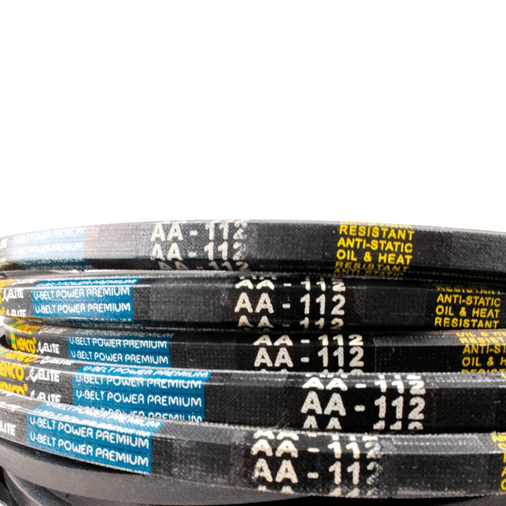 Kit Correia Industrial em V Dupla AA-112 Menco Original 5und ...