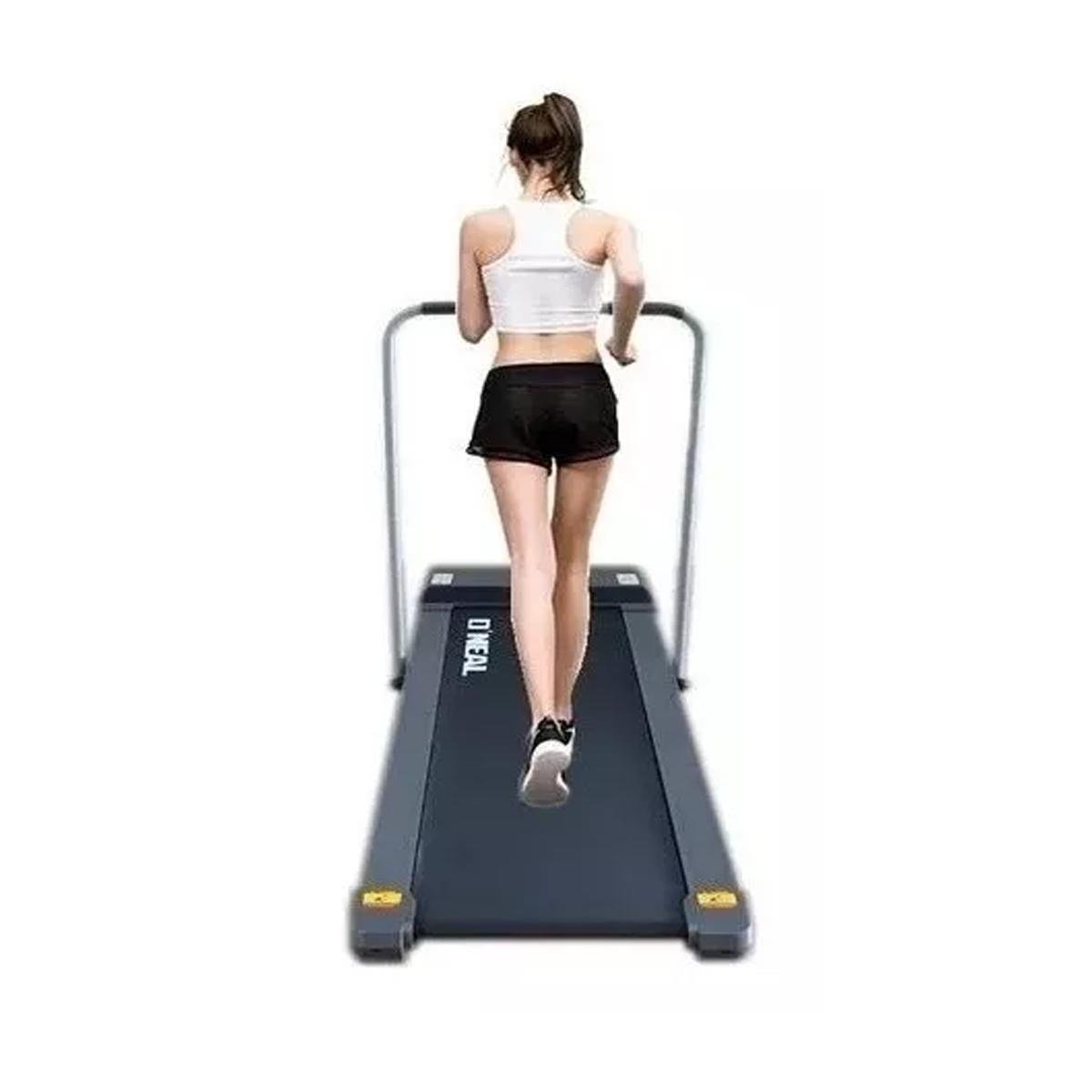 ESTEIRA ERGOMÉTRICA ELÉTRICA DOBRÁVEL ONEAL BF707 - Preto | MadeiraMadeira