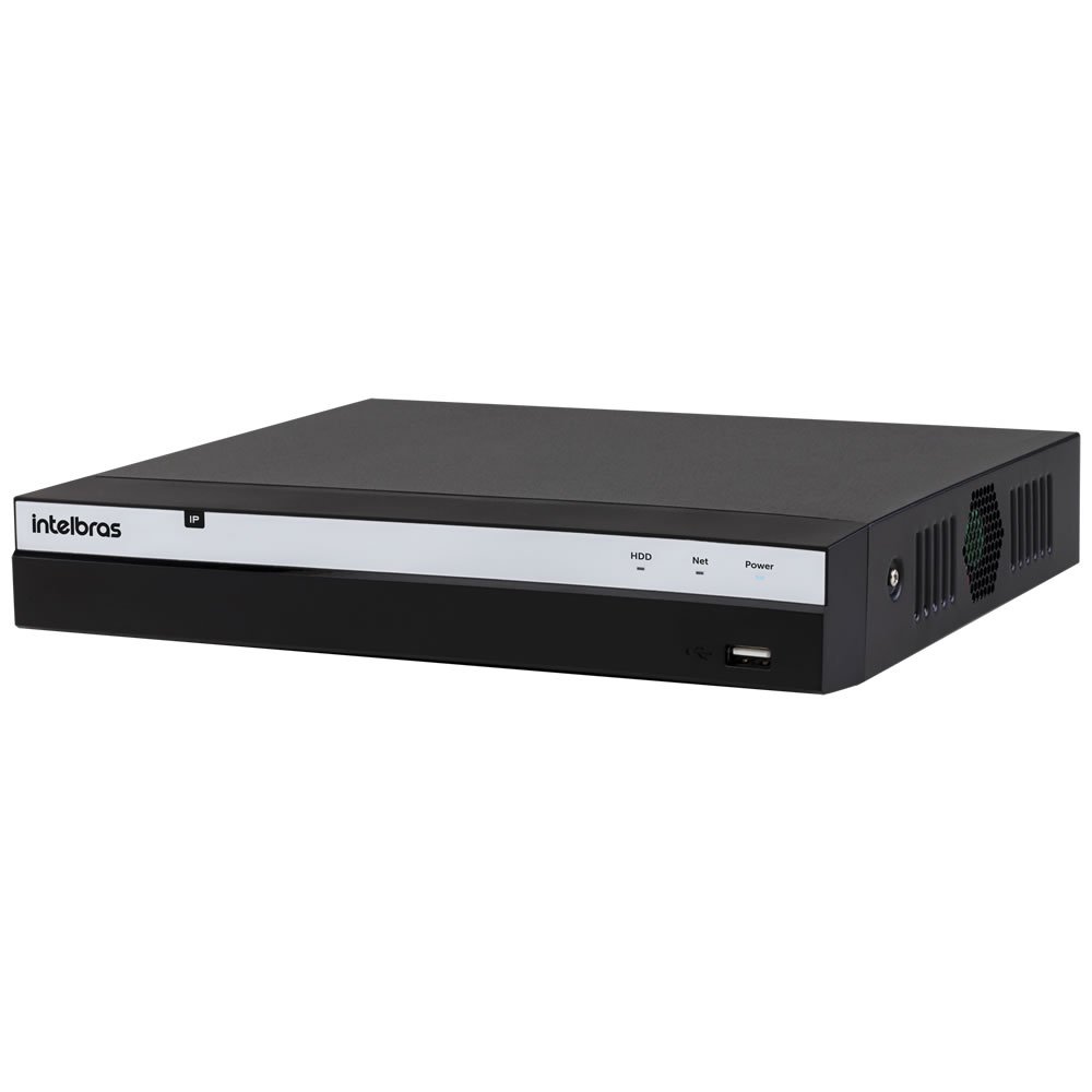Gravador de Vídeo IP NVR 8 Canais IP PoE 4K NVD 3308 P Intelbras ...