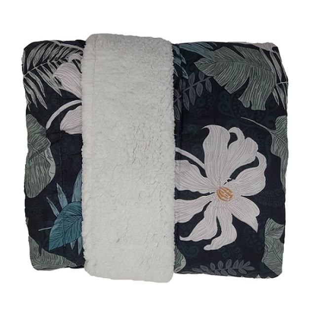 Edredom King Harmony 240X260 Cm Tropical Preto | MadeiraMadeira