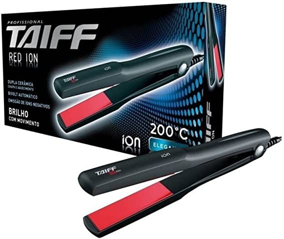 Prancha Taiff Red Íon | MadeiraMadeira