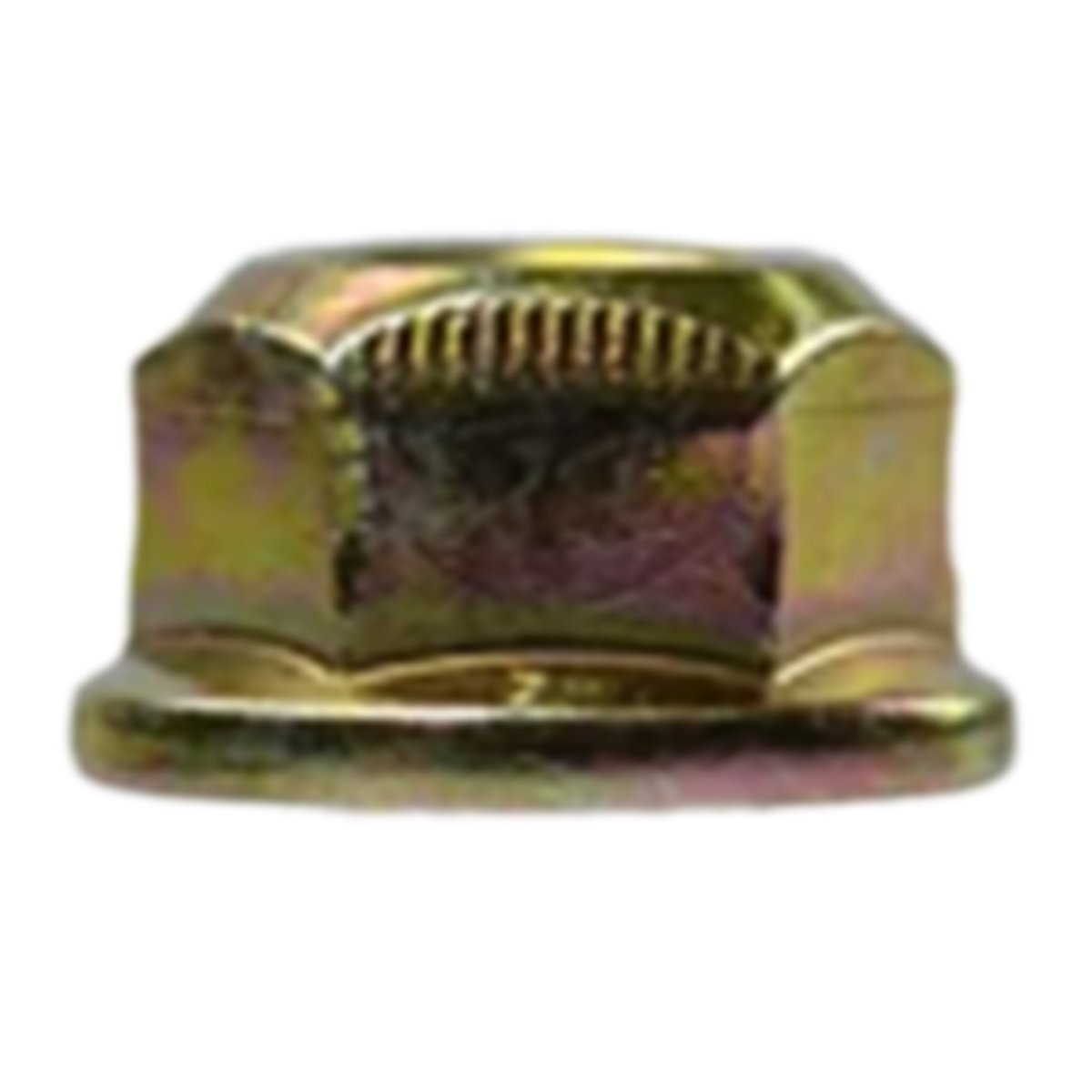 Porca Torque Sextavada M14 Flangeada Bicromatizada - 500un | MadeiraMadeira