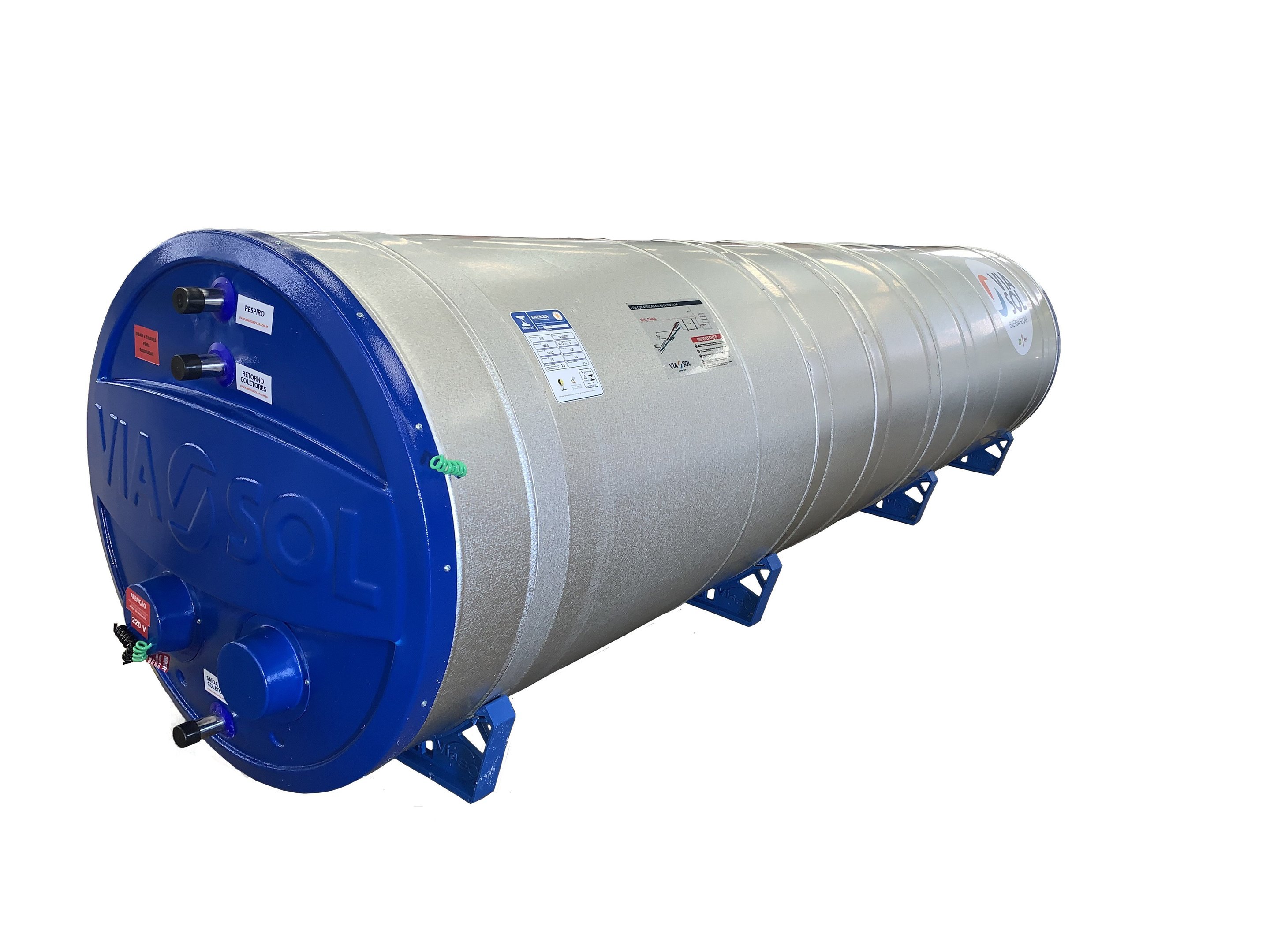 Reservatório Termico (Boiler) 800l Fechado 316 - Baixa Pressão:220 ...