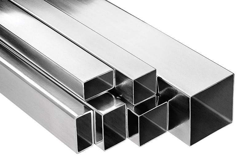 Tubo Inox Quadrado 75x75 Polido - 1m | MadeiraMadeira