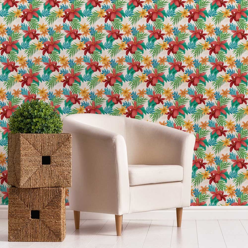 Papel de Parede Primavera 6 Arte Destaque 3,50 Metros | MadeiraMadeira