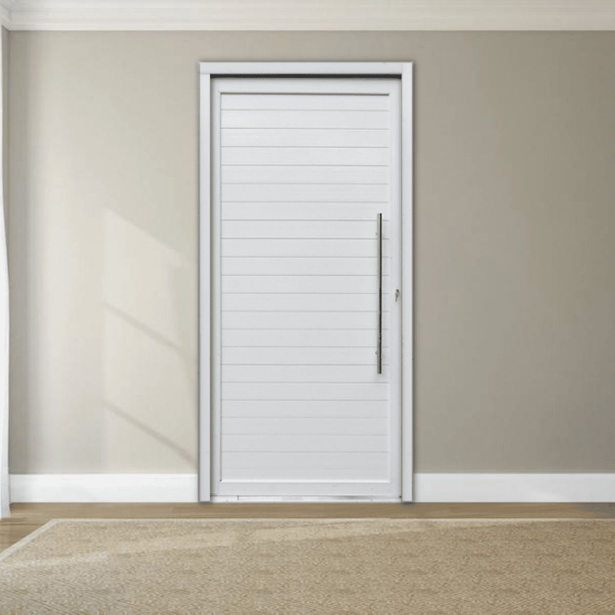 Arremates Alisares Branco para Portas Pivotante | Linha Premium A=2,16m ...