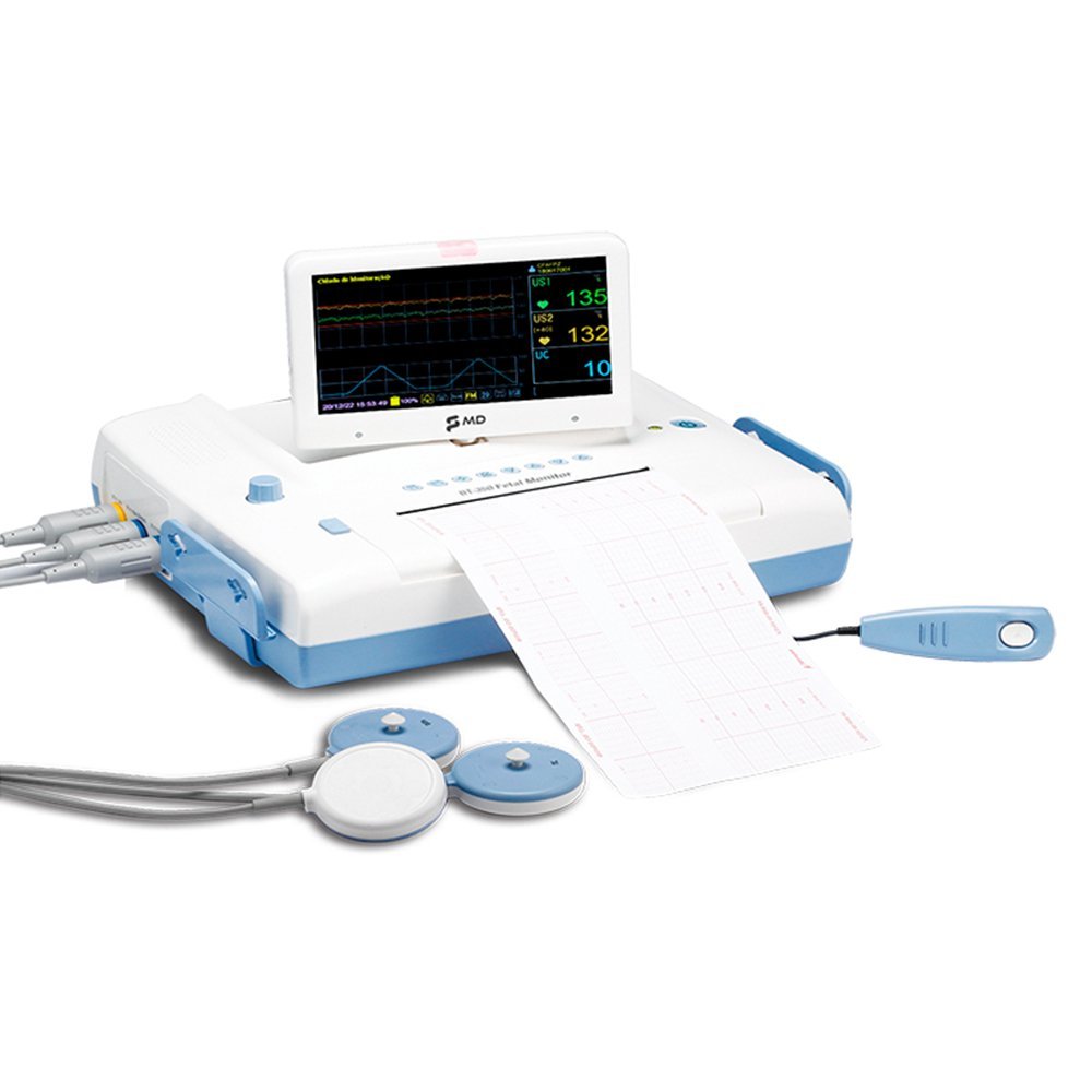Monitor Fetal Cardiotocógrafo MD HI-BEBE BT-350 | MadeiraMadeira
