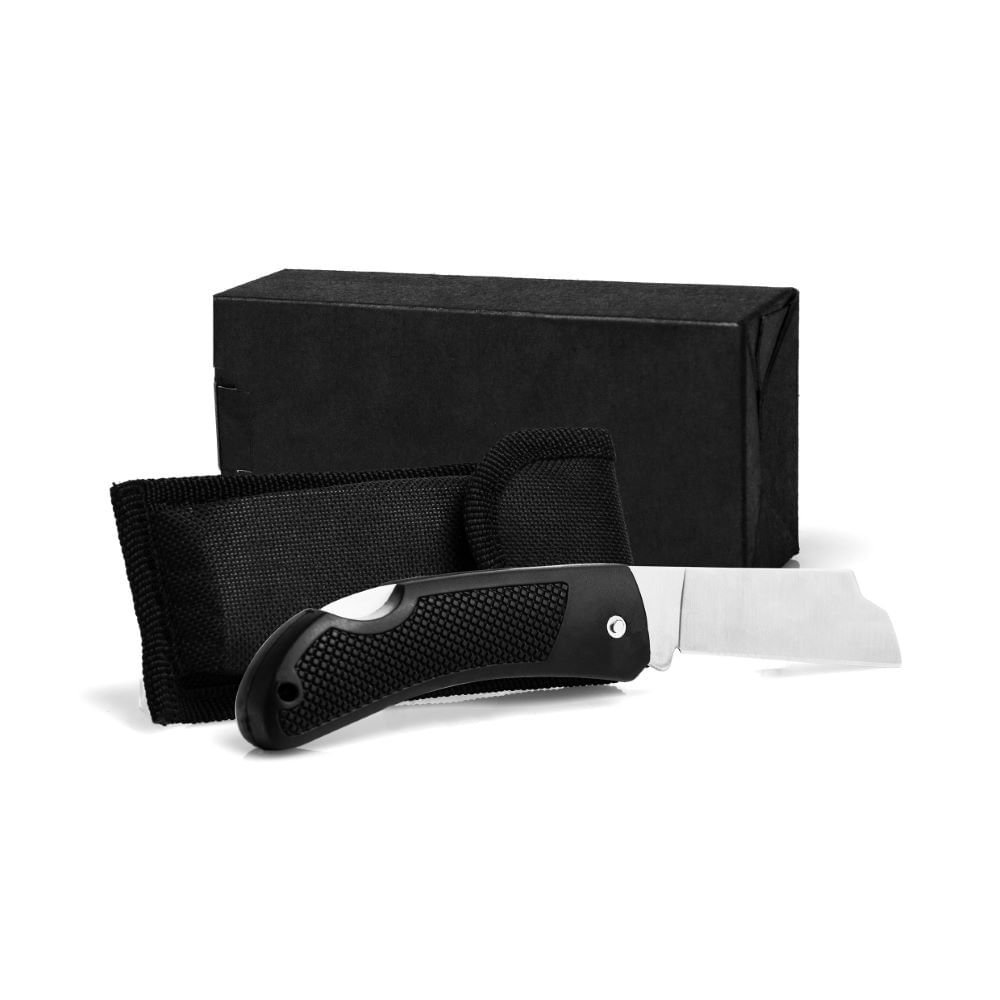 Canivete 3 Com Cabo Emborrachado E Bainha Em Nylon Welf | MadeiraMadeira