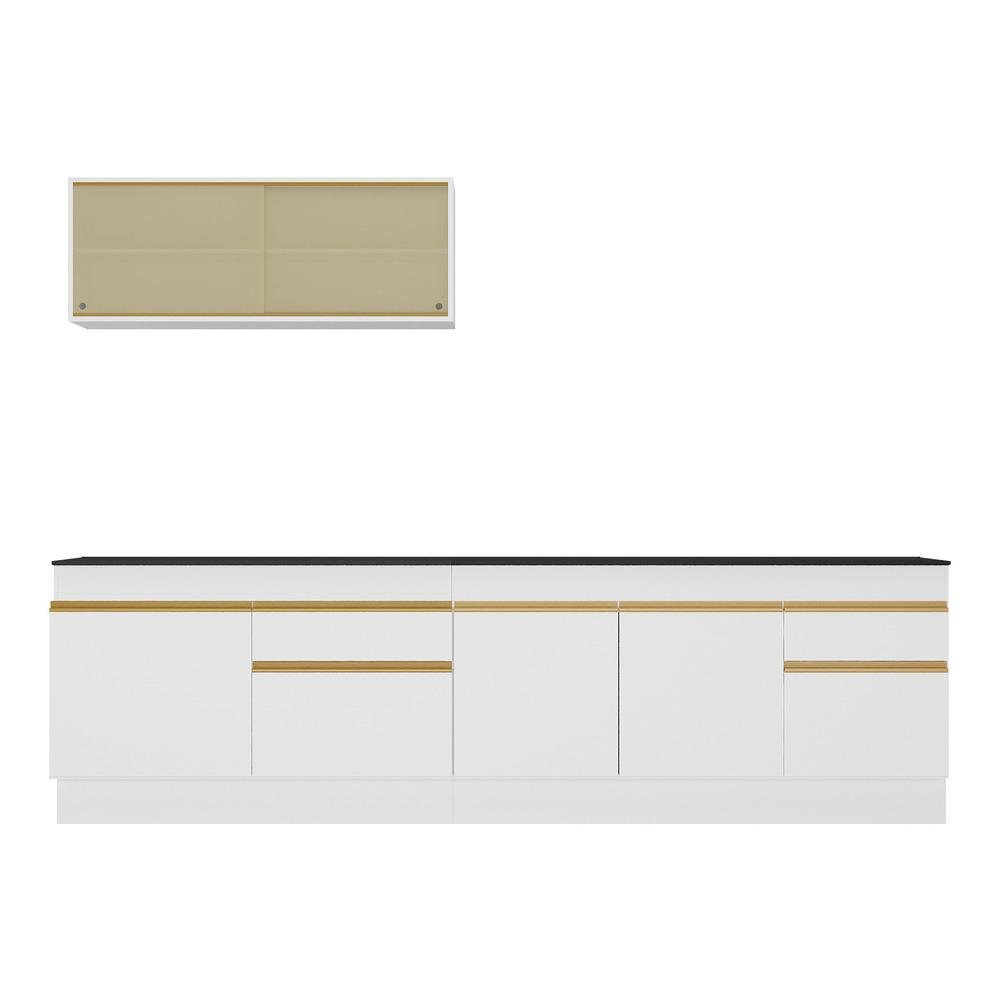 Cozinha Compacta com Rodapé Veneza Multimóveis MP2112 com Armário e ...