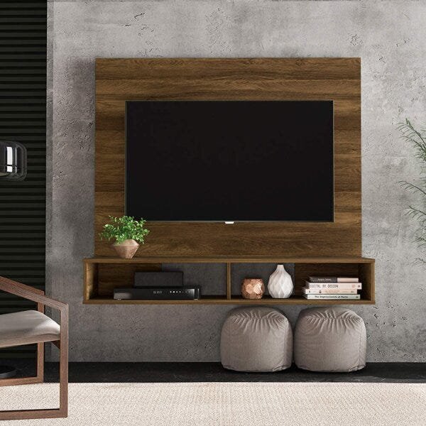 Painel Home para TV até 50 Polegadas 2 Nichos Alpes Colibri ...