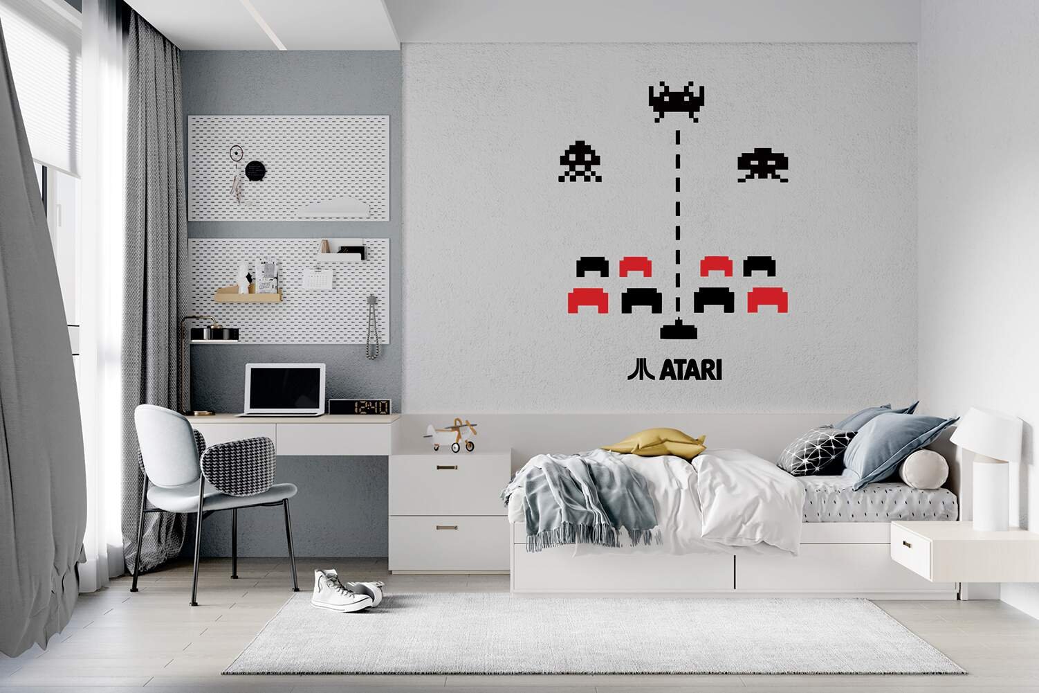 Adesivo de Parede Atari:70 X 90 Cm | MadeiraMadeira