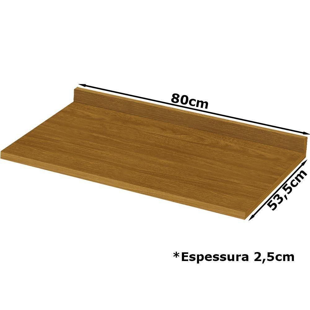 Tampo Para Balcao 80 Cm Mdf C904 Nature Henn Nature | MadeiraMadeira