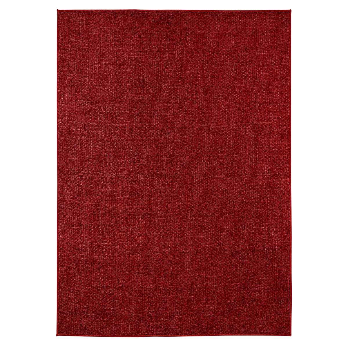 Tapete Sala Antiderrapante Linen 06 Vermelho 1,00x1,40m | MadeiraMadeira