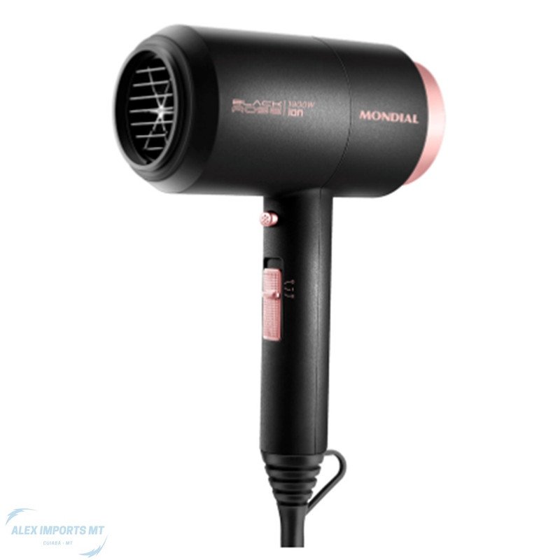 Secador de Cabelo Mondial Turbo 1900W Sc-38 modela e seca | MadeiraMadeira
