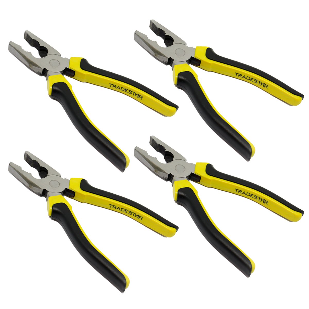 Kit 04 Alicate Universal 8 Polegadas Profissional | MadeiraMadeira